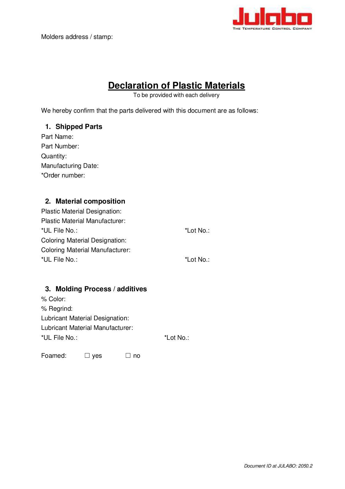 Información del proveedor | JULABO GmbH