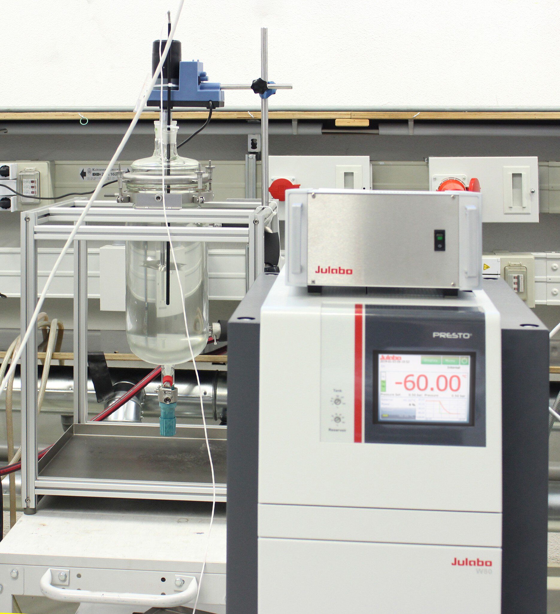 Calefacción de un reactor Rettberg 5L con un PRESTO W80 Sistema de ...